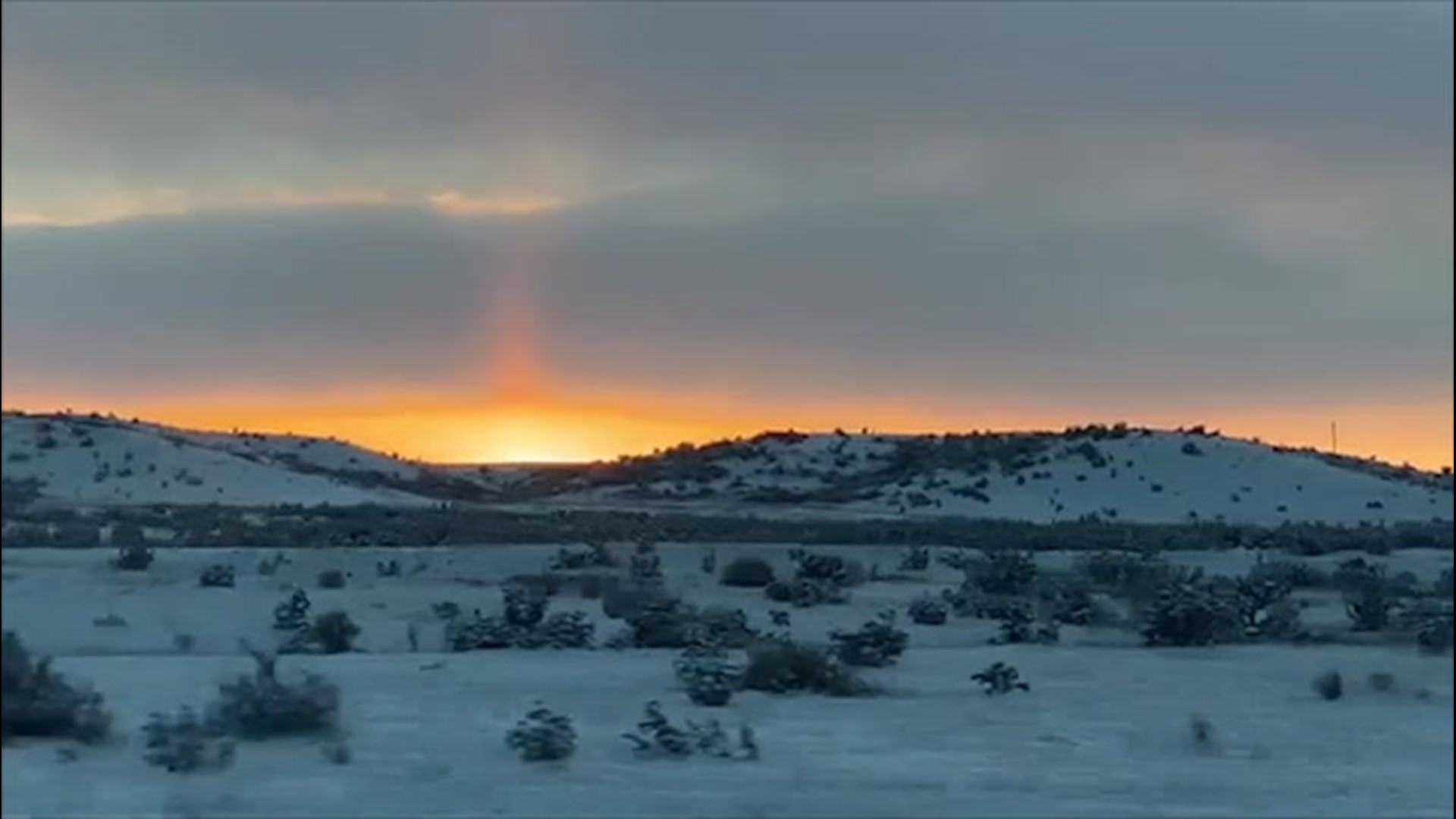 Snowy hills at sunset | firstcoastnews.com