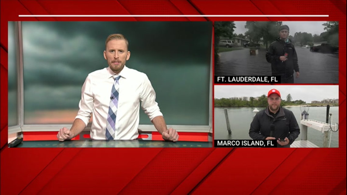 Field teams showing off Eta's impact as it moves | firstcoastnews.com