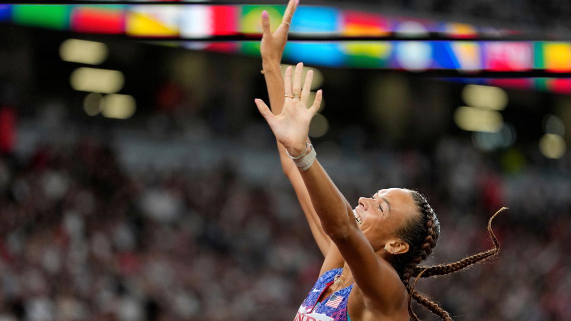 Olympian Anna Hall, Giants WR Darius Slayton announce engagement ...