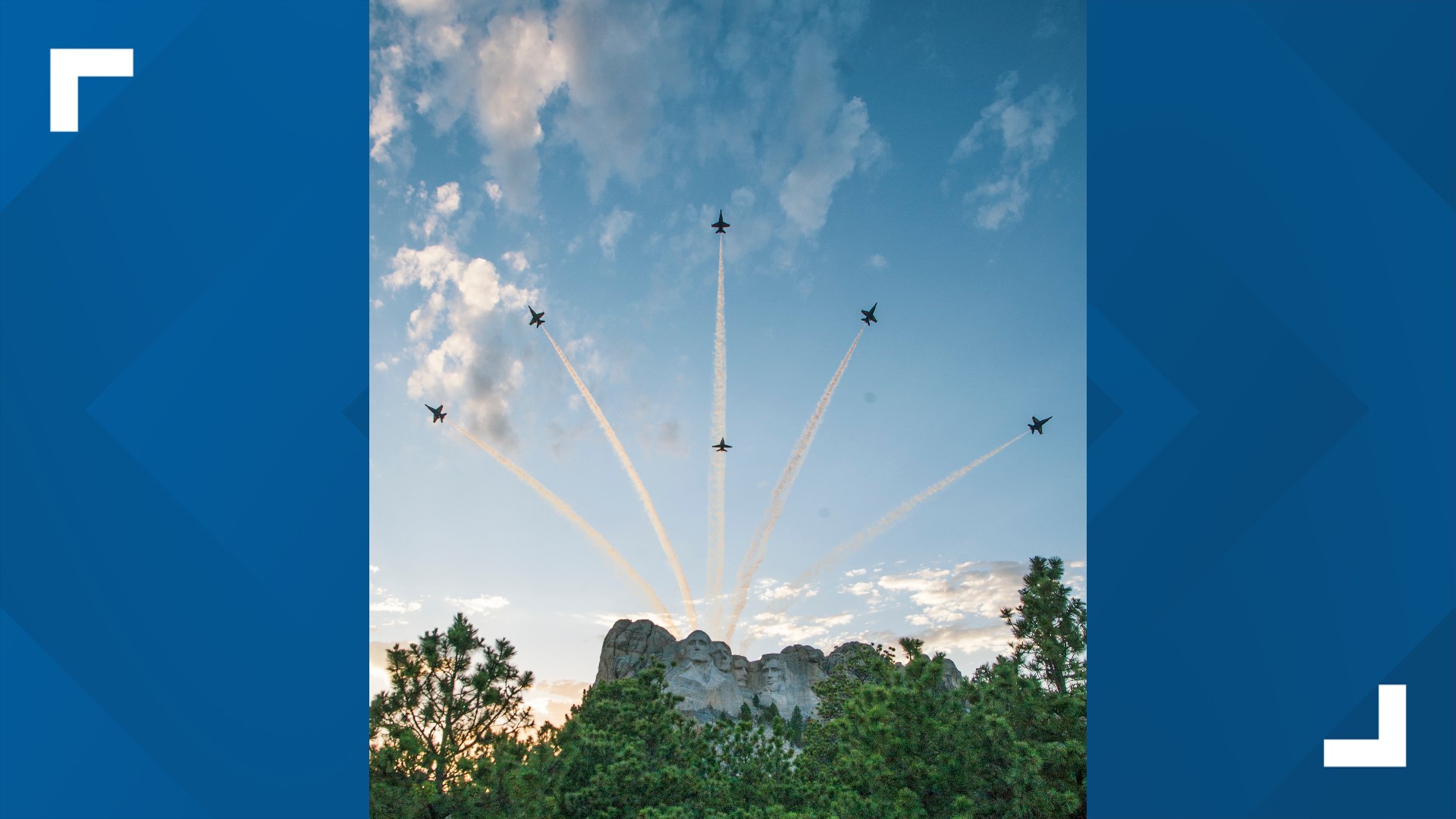 PHOTOS: Military flyovers at Mt. Rushmore | firstcoastnews.com