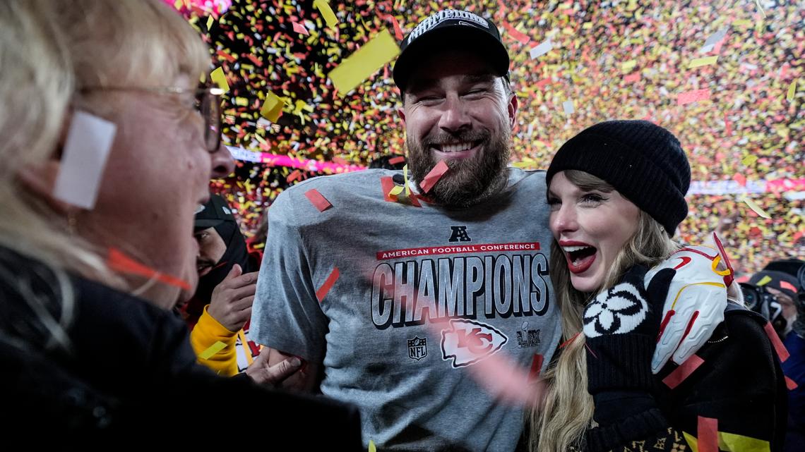 Jason Kelce congratulates Taylor Swift and Travis Kelce on engagement ...