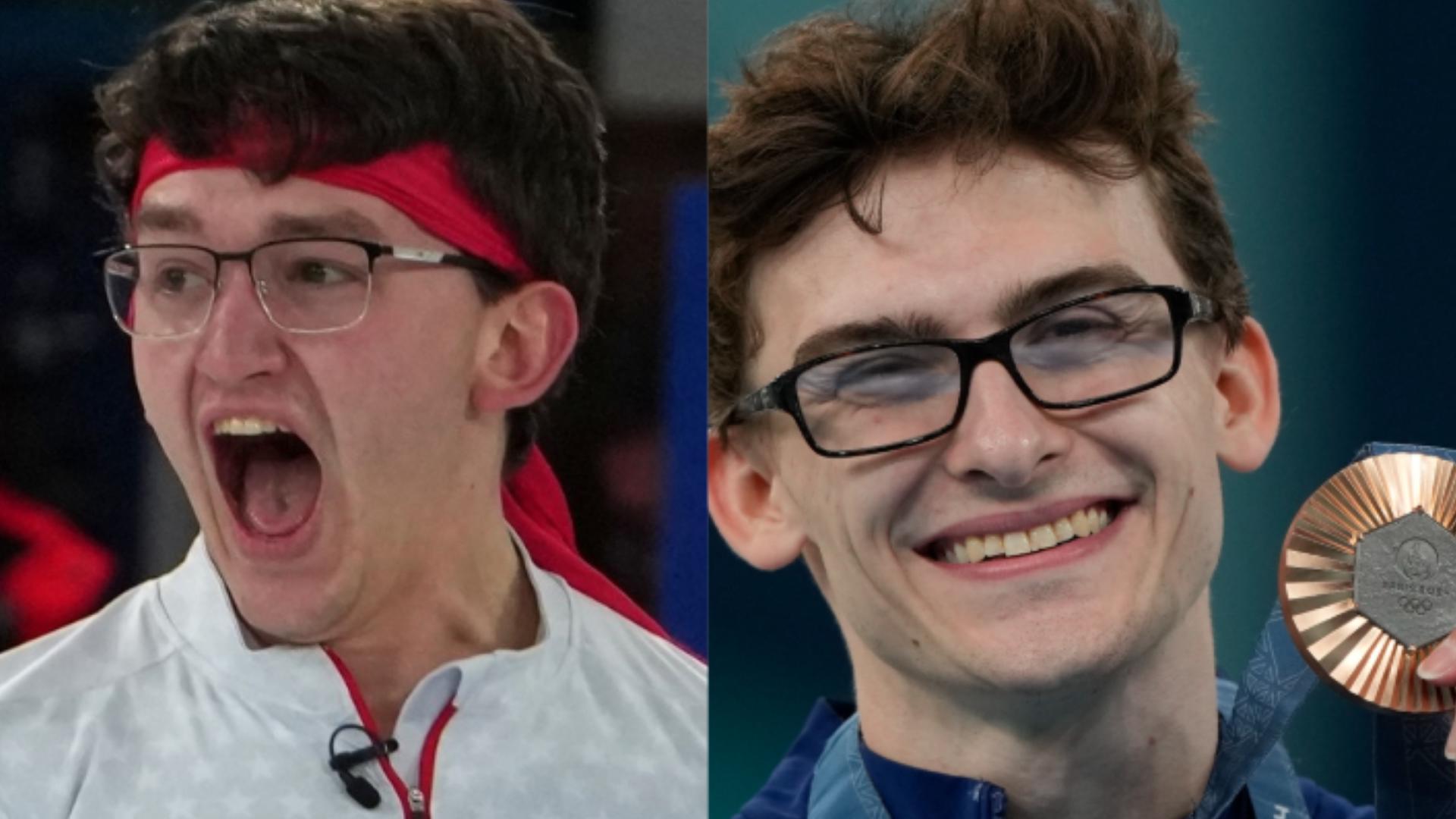 Aidan Oldenburg and Stephen Nedoroscik dispel rumors of being the same ...