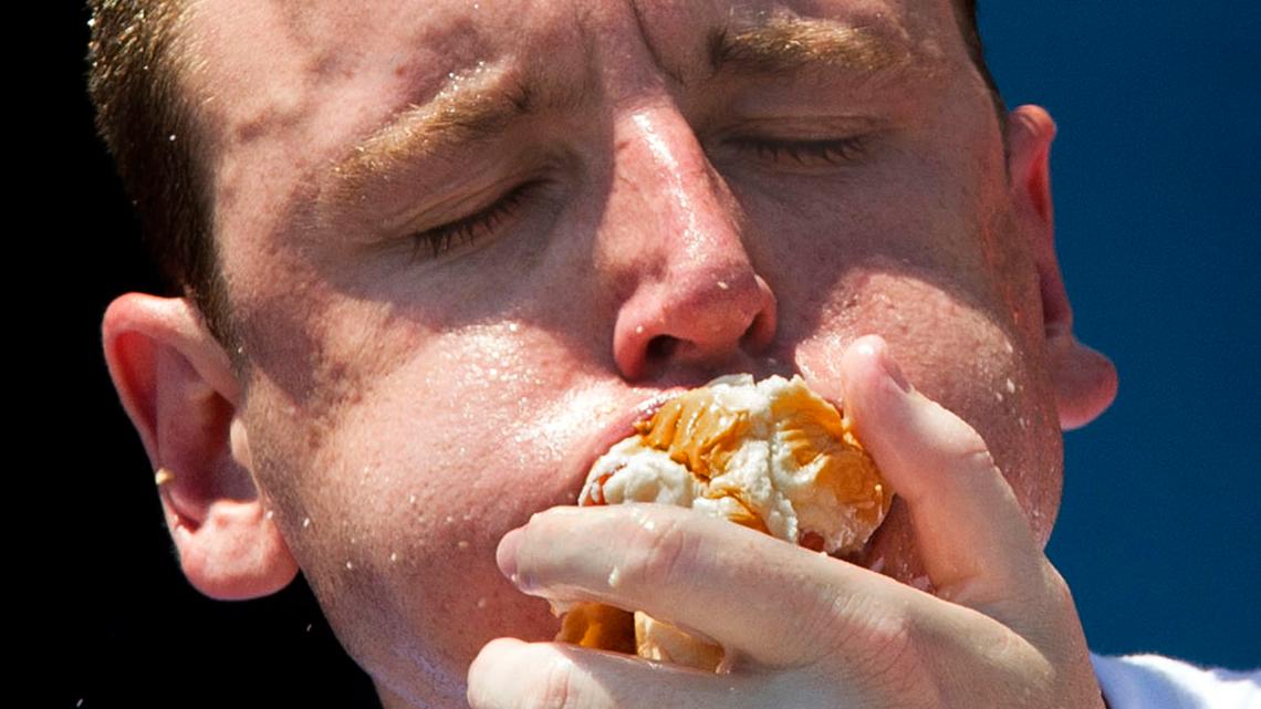 Joey Chestnut wins Netflix hot dog eating competition Sept. 2 ...