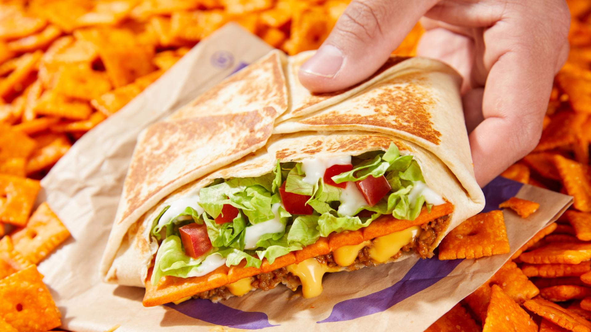 Taco Bell adds Cheez-It Tostada, Crunchwrap to menus nationwide ...