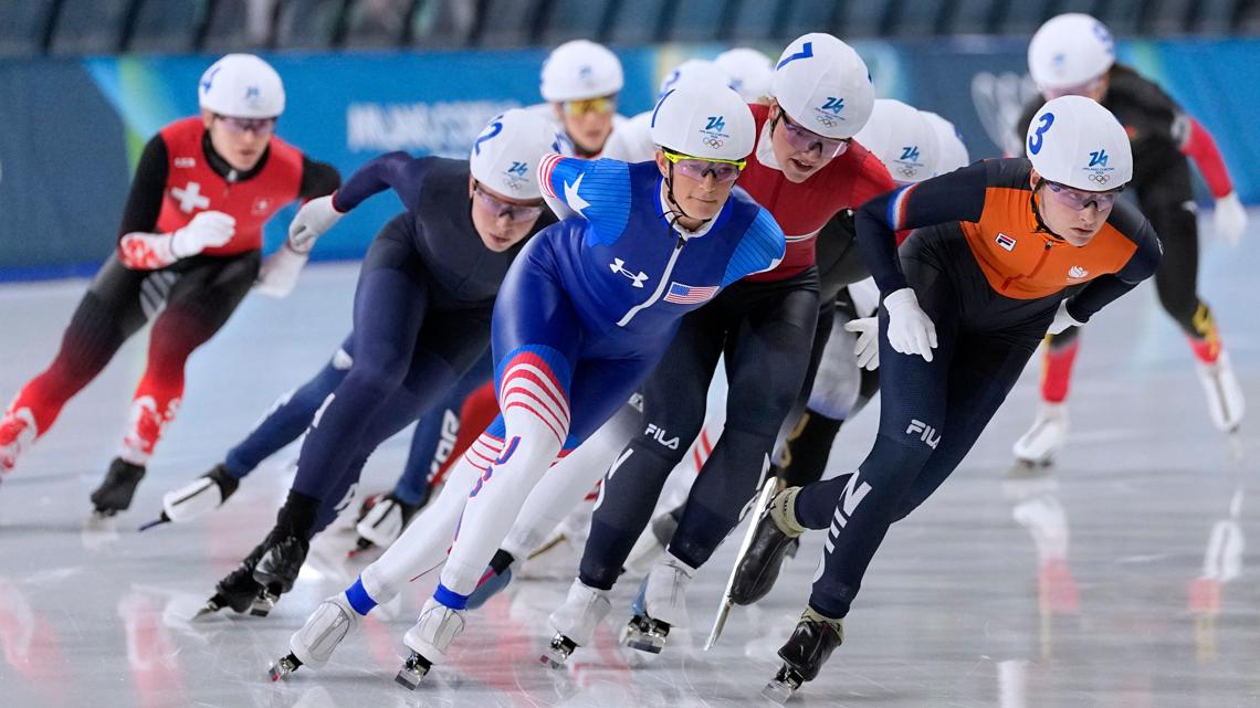How did Team USA do in the women's speedskating mass start final event ...