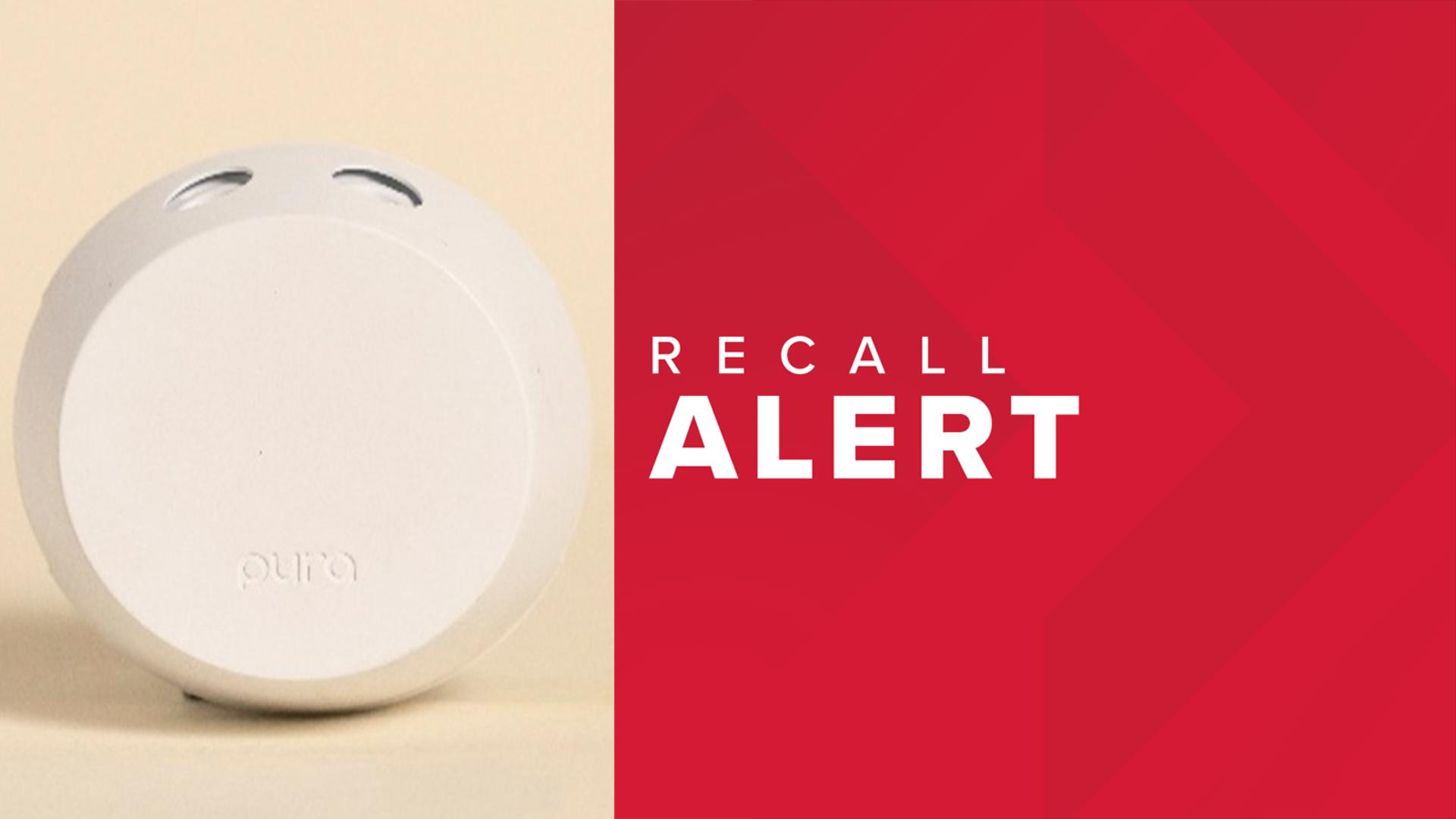 Pura Scents recall: 850,000 diffusers pose ingestion hazard due to ...