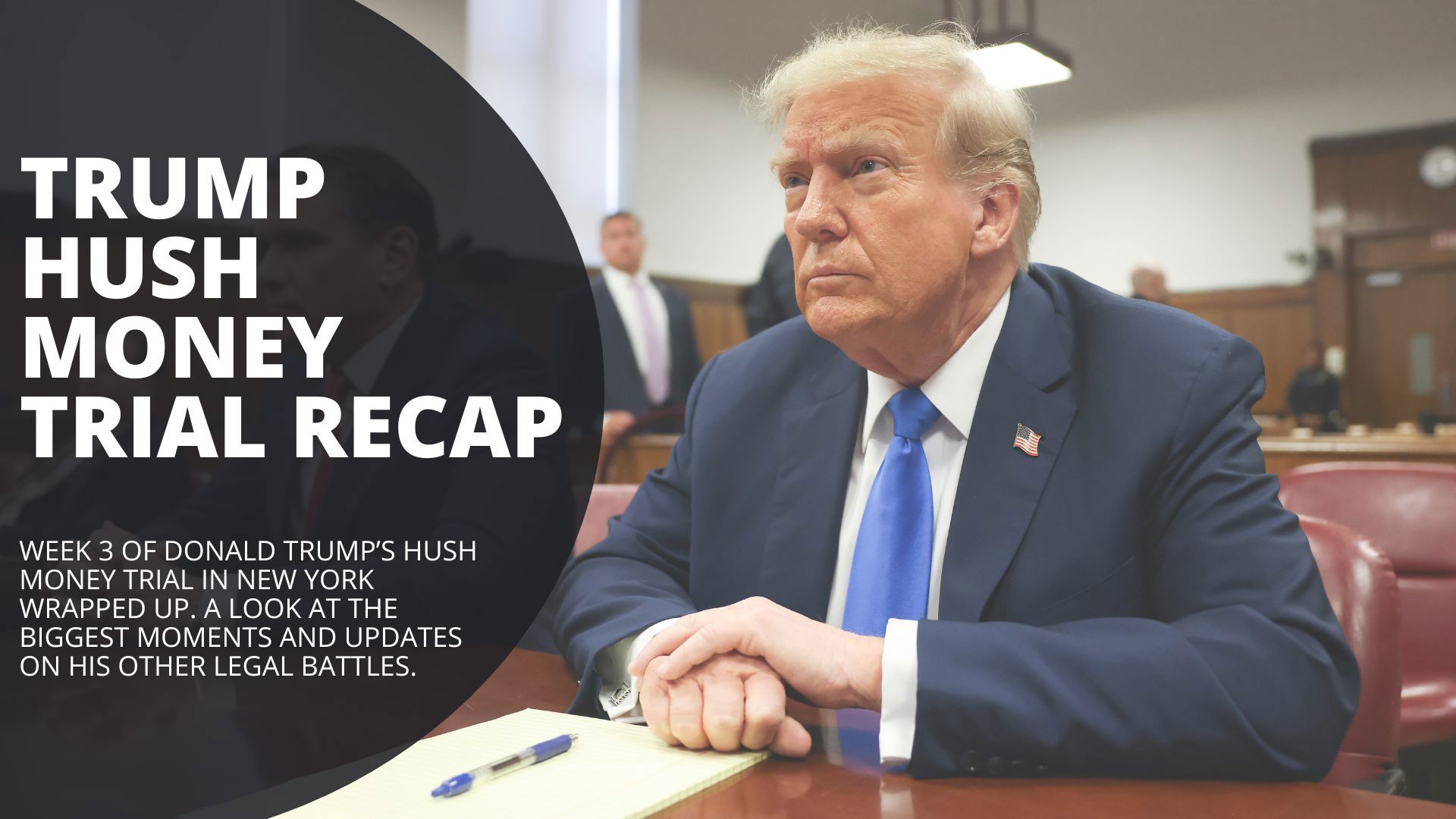 In the News Now | Recap of week 3 of Trump's hush money trial ...