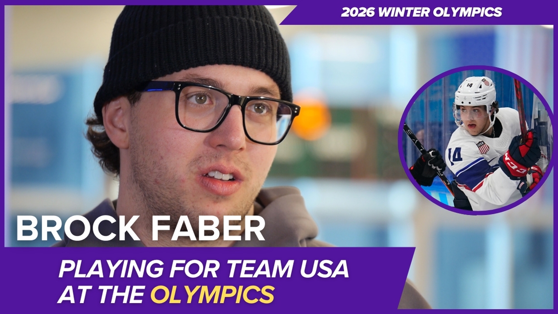 Brock Faber on Olympic pride and Team USA hockey | FULL INTERVIEW ...