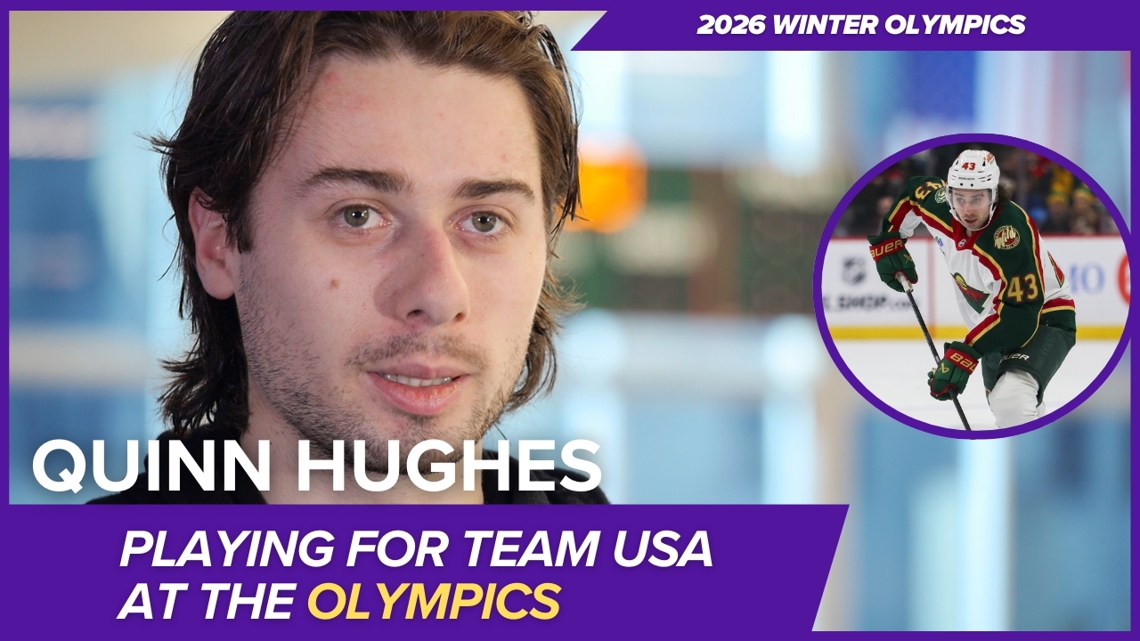 Quinn Hughes talks Olympics, brotherhood and Team USA | FULL INTERVIEW ...