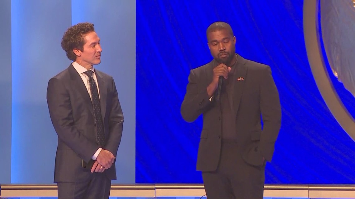Kanye West speaks at Joel Osteen’s Houston megachurch | firstcoastnews.com