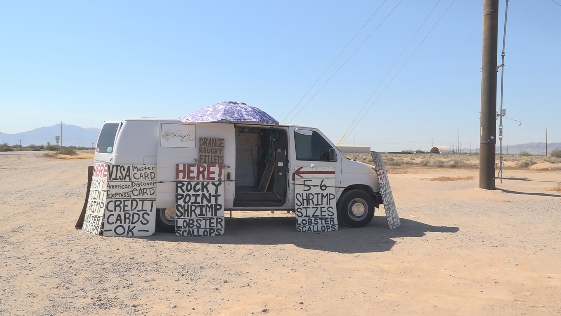Who is the guy in a van selling seafood in the desert? | firstcoastnews.com