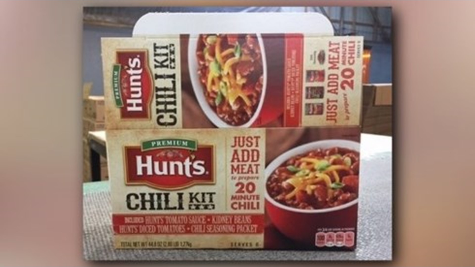 Hunt's chili kits recalled over possible salmonella contamination ...