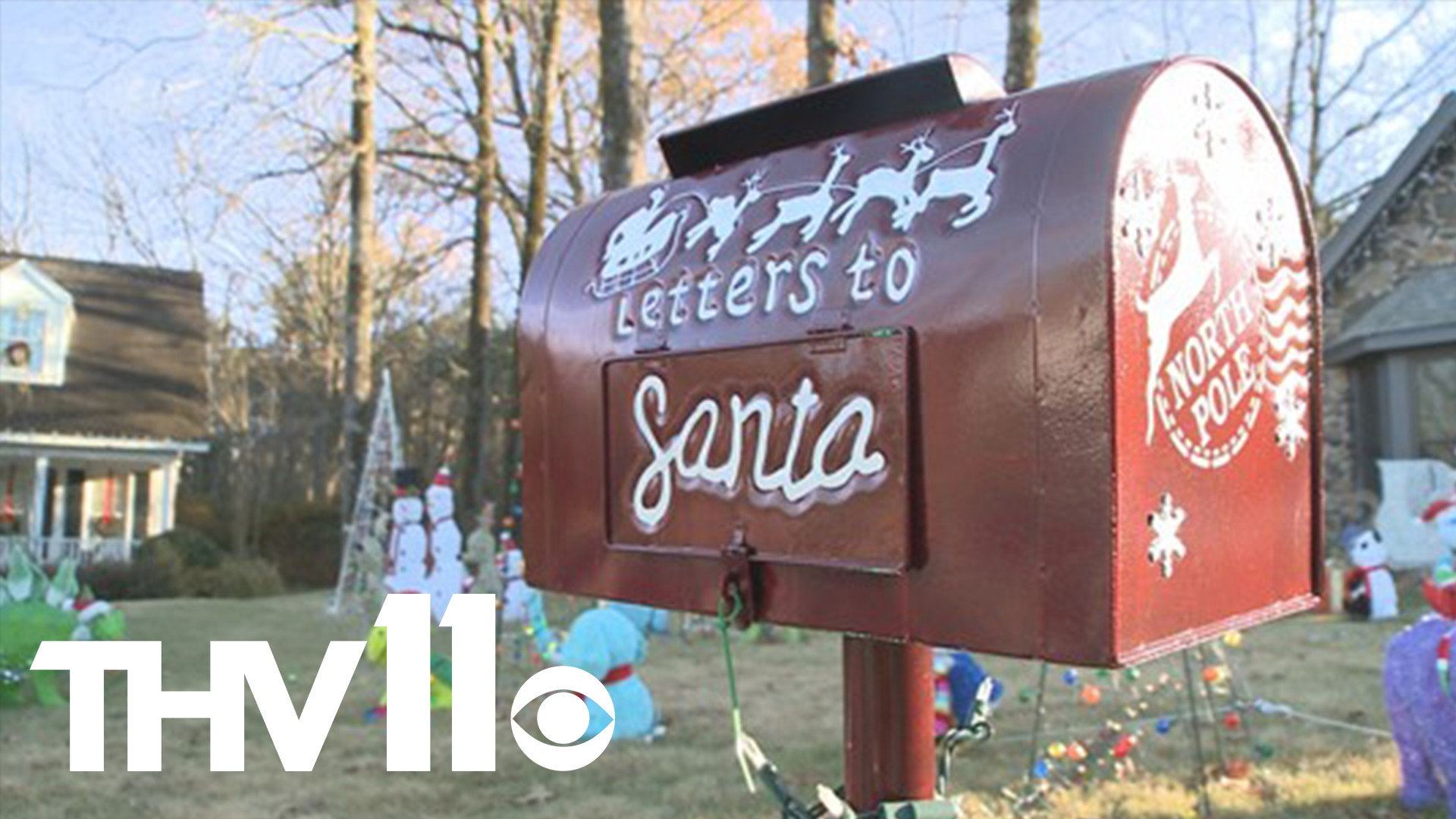 Magical mailbox appears at Maumelle home for letters to Santa ...