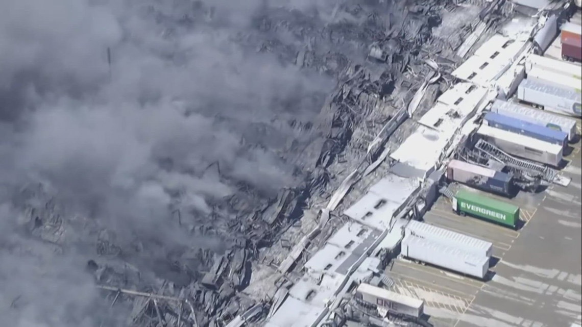 What caused the massive warehouse fire in California? Investigators ...
