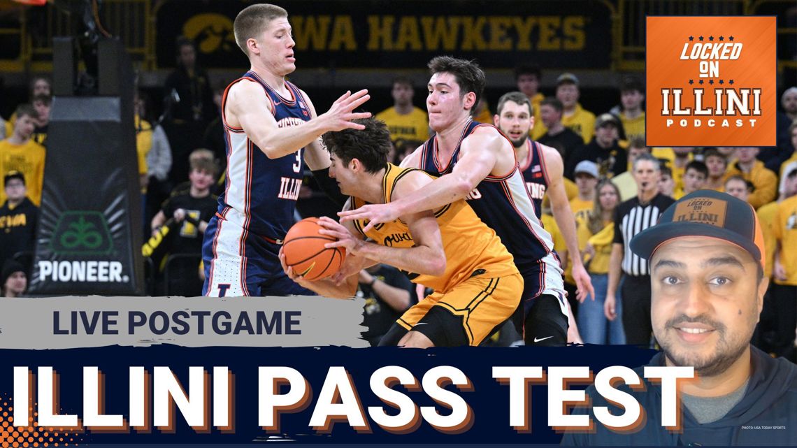 LIVE POSTGAME: Illini Pass Tough Road Test at Iowa With 75-69 Victory ...