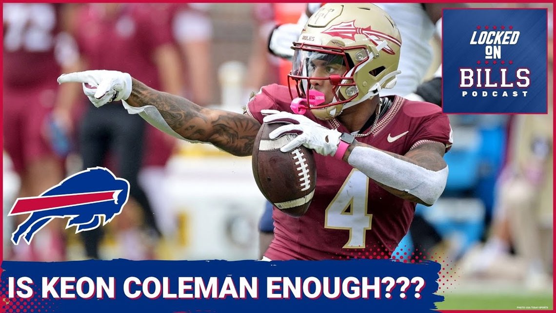 Is drafting Keon Coleman enough for Josh Allen and the Buffalo Bills passing game in 2024 ...