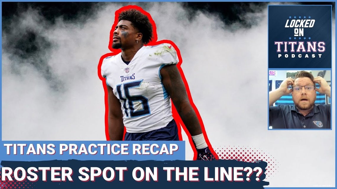 Tennessee Titans Treylon Burks ROSTER FIGHT, T'Vondre Sweat Still Out ...