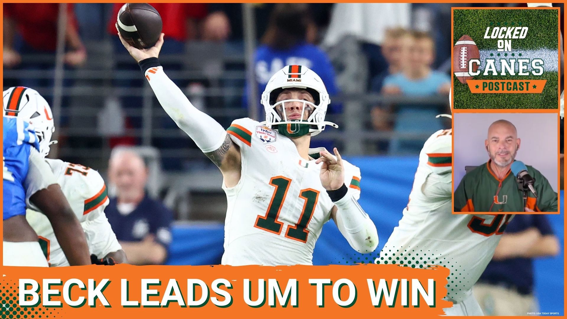 CANES POSTCAST: QB CARSON BECK'S LATE TD’S LIFT MIAMI HURRICANES TO ...