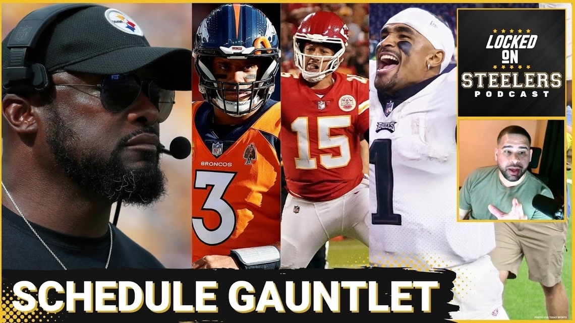 Steelers NFL Schedule Sets Late Season Gauntlet, but Shows Path to Playoffs | Toughest NFL ...