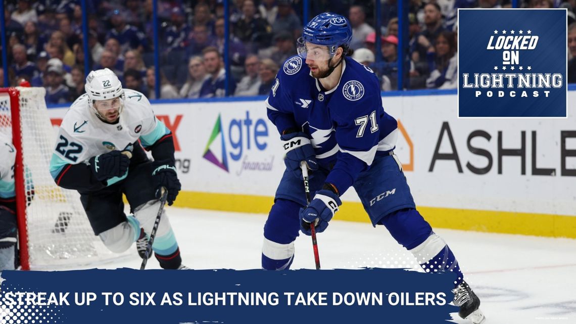 Lightning Add to Their Win Streak With Marquee Win Over Defending West ...