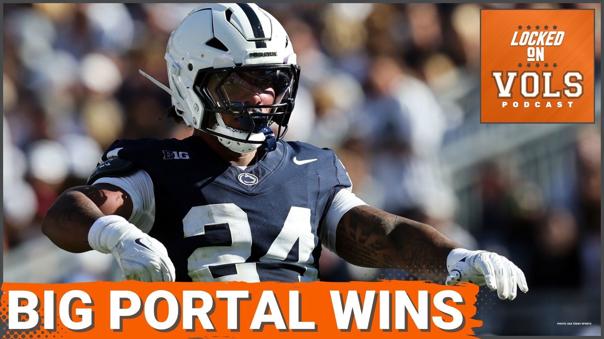 Portal SURGE: Tennessee BOLSTERS defense with Penn State TRANSFERS Chaz ...