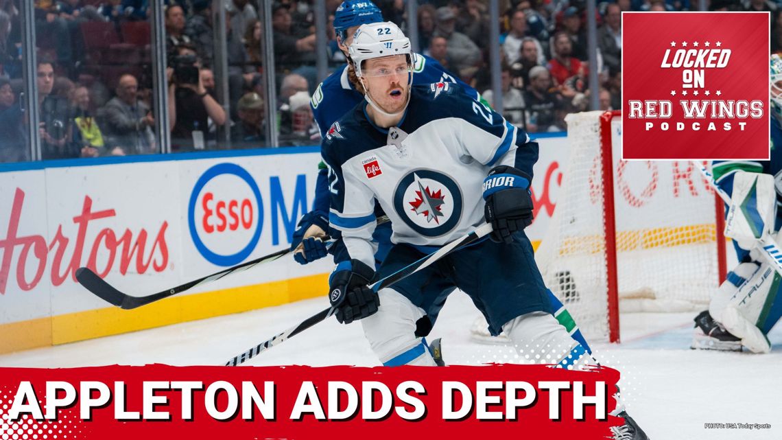 Mason Appleton signs with the Red Wings — Does the deal make sense ...