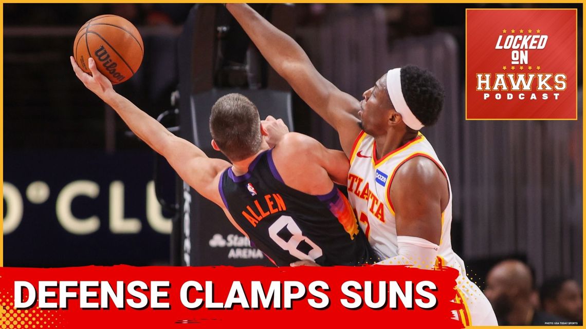 Atlanta Hawks earn second straight win as defense shuts down Phoenix ...