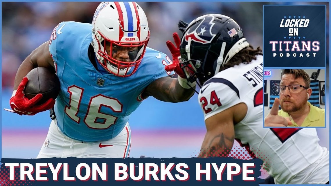 Tennessee Titans Treylon Burks HYPE RETURNS, Callahans Talk Offensive ...
