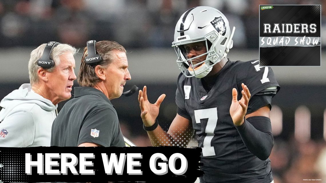 RAIDERS SQUAD SHOW: Geno Smith's APOLOGY | Las Vegas RAIDERS vs Los ...