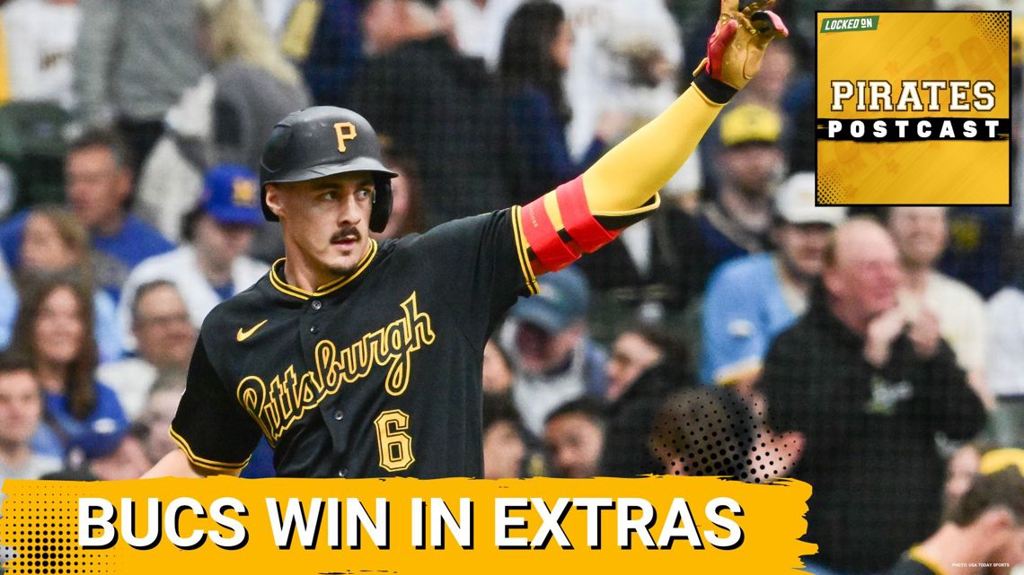 PIRATES POSTCAST: Pirates Win Second Straight over Brewers in Extra ...