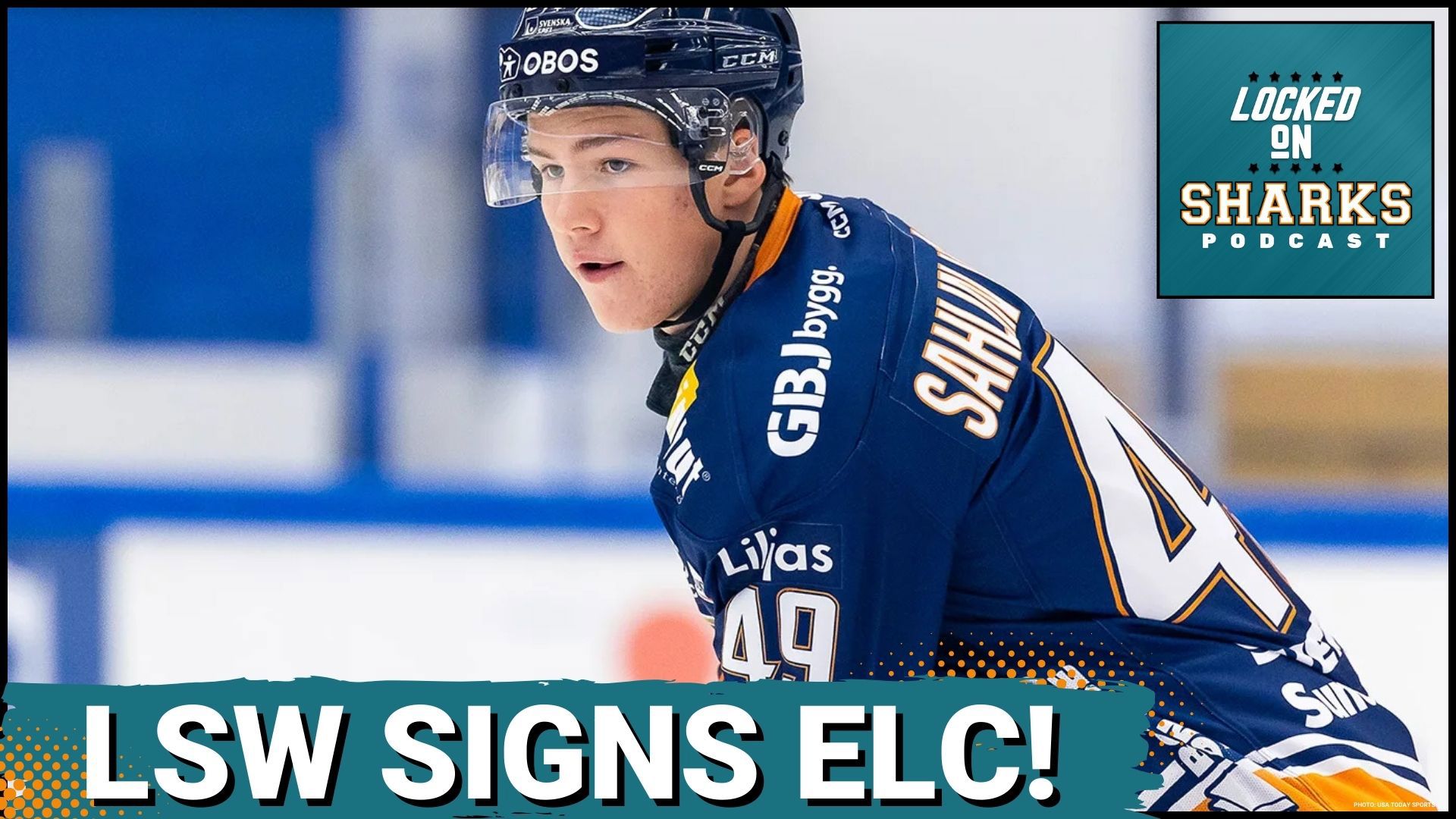 BREAKING: Sharks Sign Leo Sahlin Wallenius to Entry-Level Contract ...