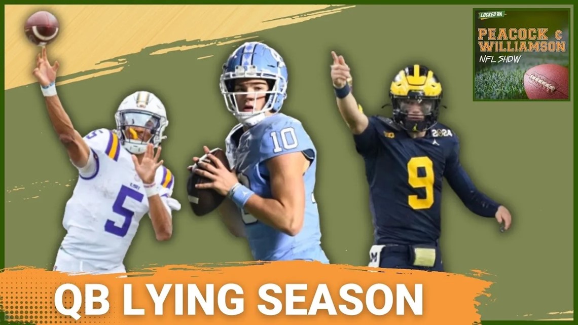 JJ McCarthy QB2? // Jayden Daniels vs Drake Maye // Bo Nix vs Michael ...