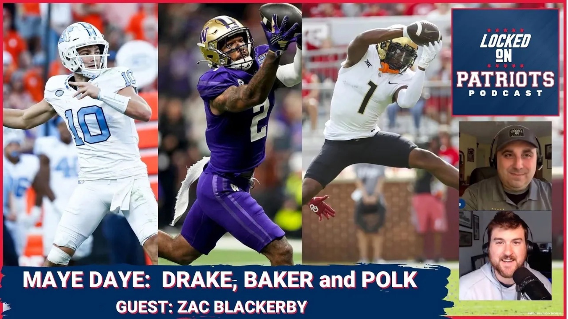 New England Patriots: Ja’Lynn Polk, Javon Baker as Drake Maye Targets; New-Look Pats Offense ...
