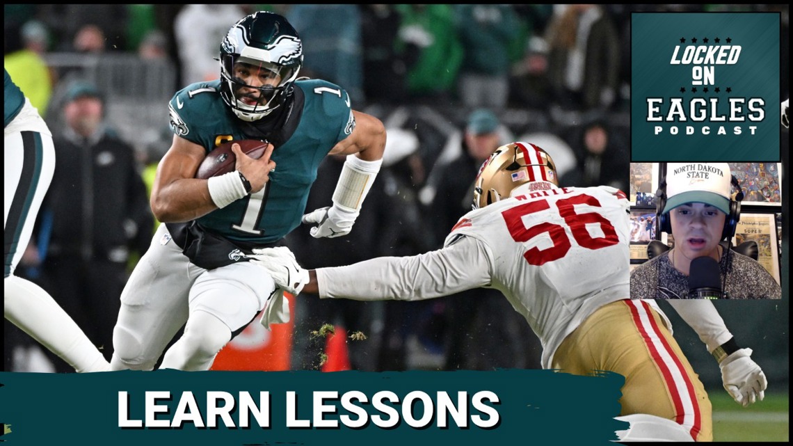LESSONS: Jalen Hurts RUNNING MORE for the Philadelphia Eagles a key ...