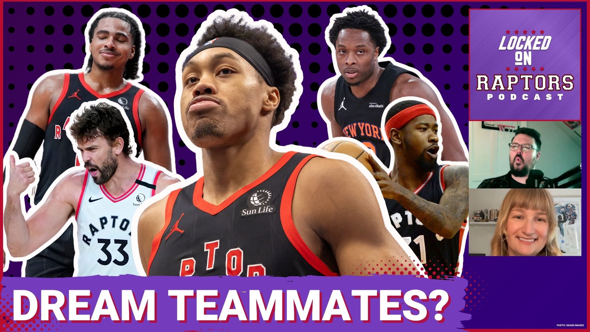 The IDEAL Toronto Raptors starting lineup around Scottie Barnes would ...