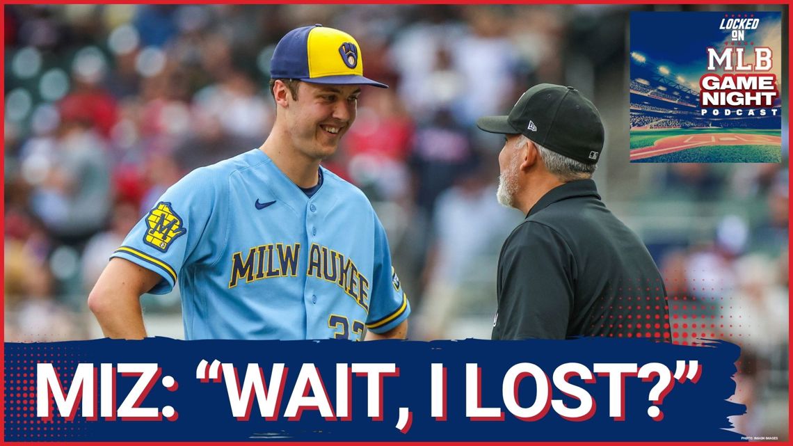MLB GAME NIGHT: Milwaukee Brewers' Jacob Misiorowski Proves He's HUMAN ...
