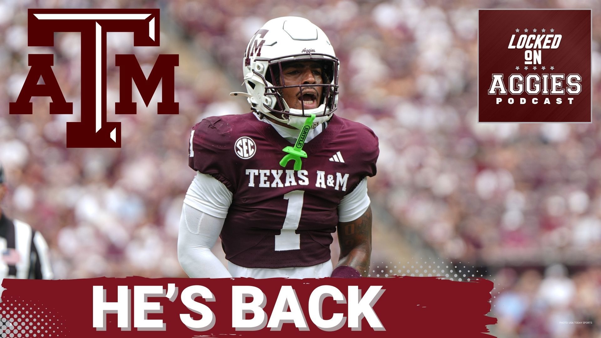 SURPRISE RETURN: Bryce Anderson BACK to Texas A&M, Aggies Secondary ...