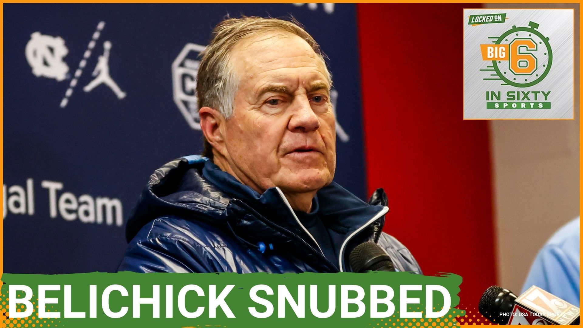 Bill Belichick SNUBBED By Pro Football Hall Of Fame | The Big 6 in 60 ...