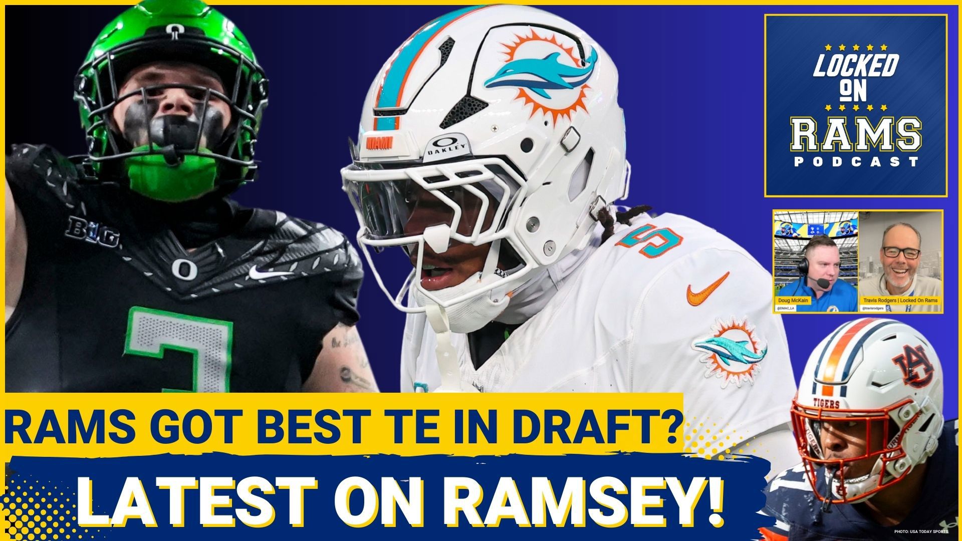 Rams Draft Tight End Terrance Ferguson, Jalen Ramsey Rams Rumors ...
