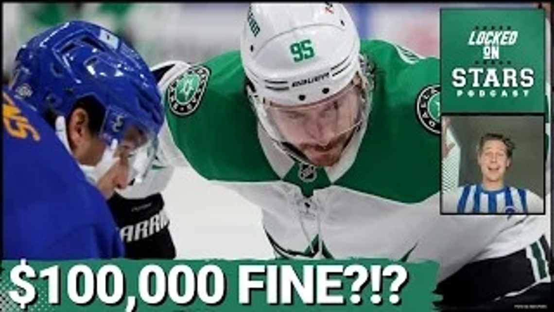 Dallas Stars FINED $100,000! New Years Eve Game Preview vs Buffalo and ...