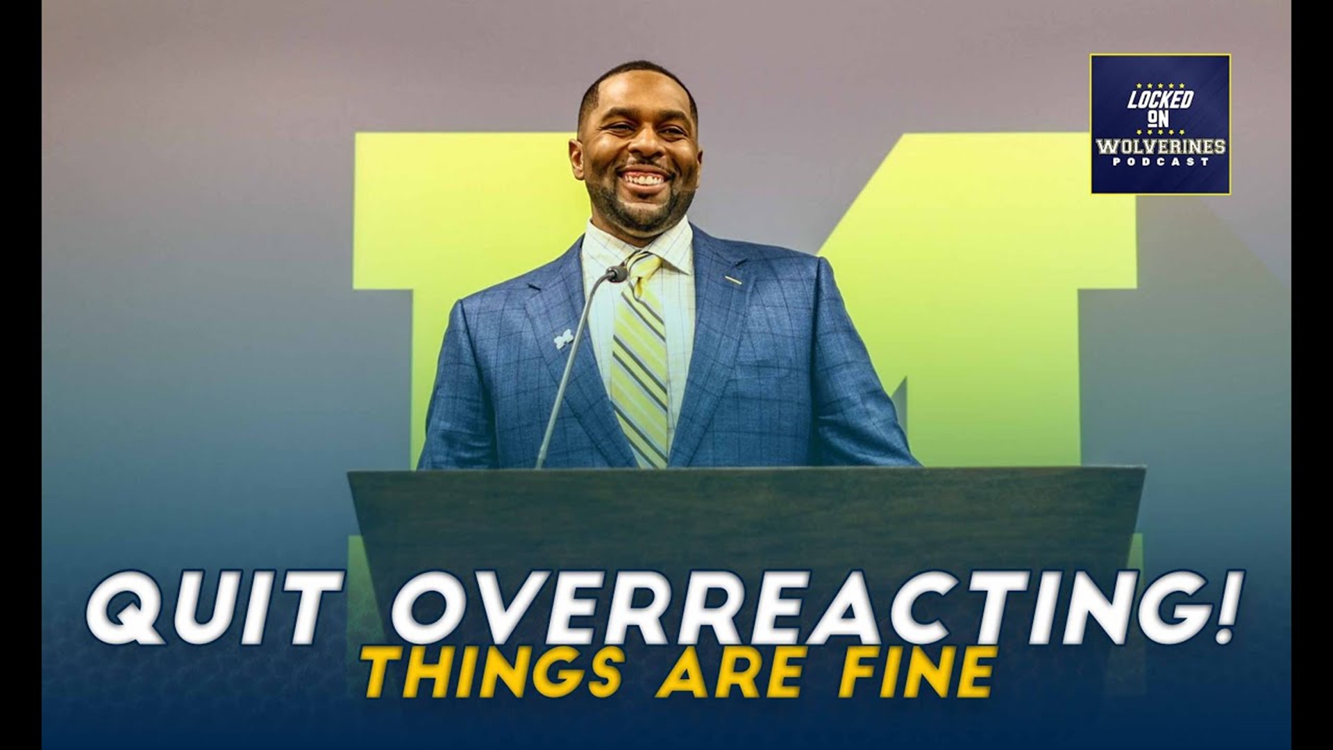 R-E-L-A-X! Stop the blame game and let the Michigan football offseason ...