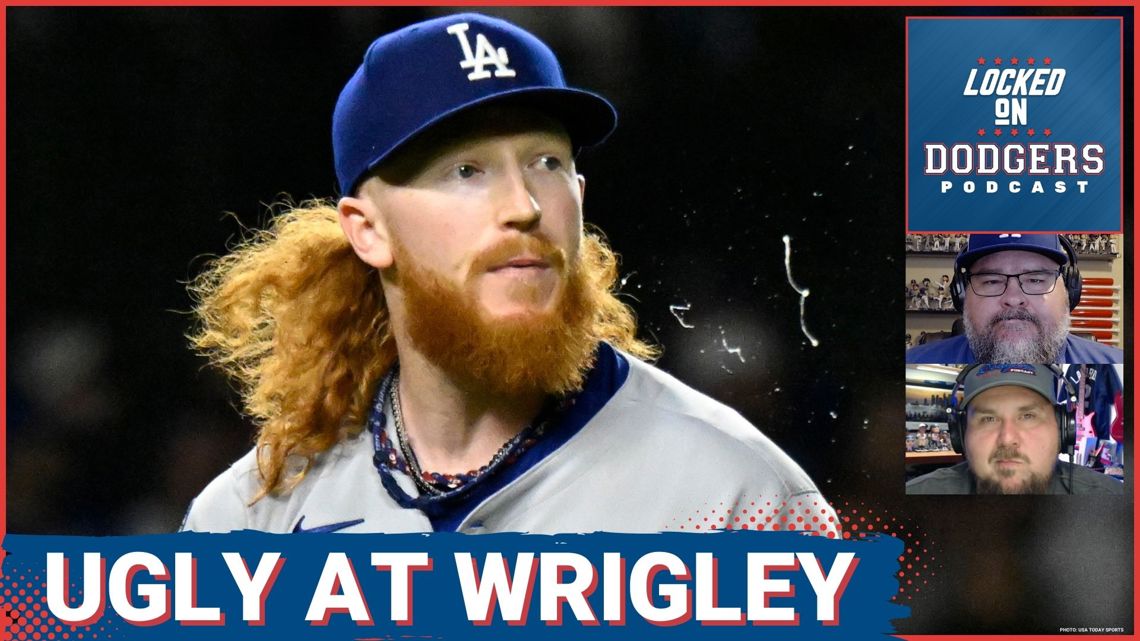 UGLY: Los Angeles Dodgers' Pitching FALLS APART at Wrigley | Dustin May ...