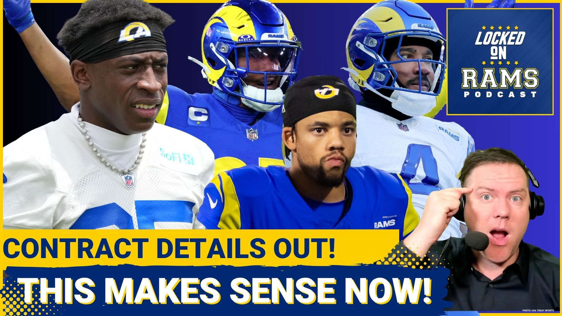 The Rams Did Something Very SMART! Derion Kendrick, DJ Humphries ...