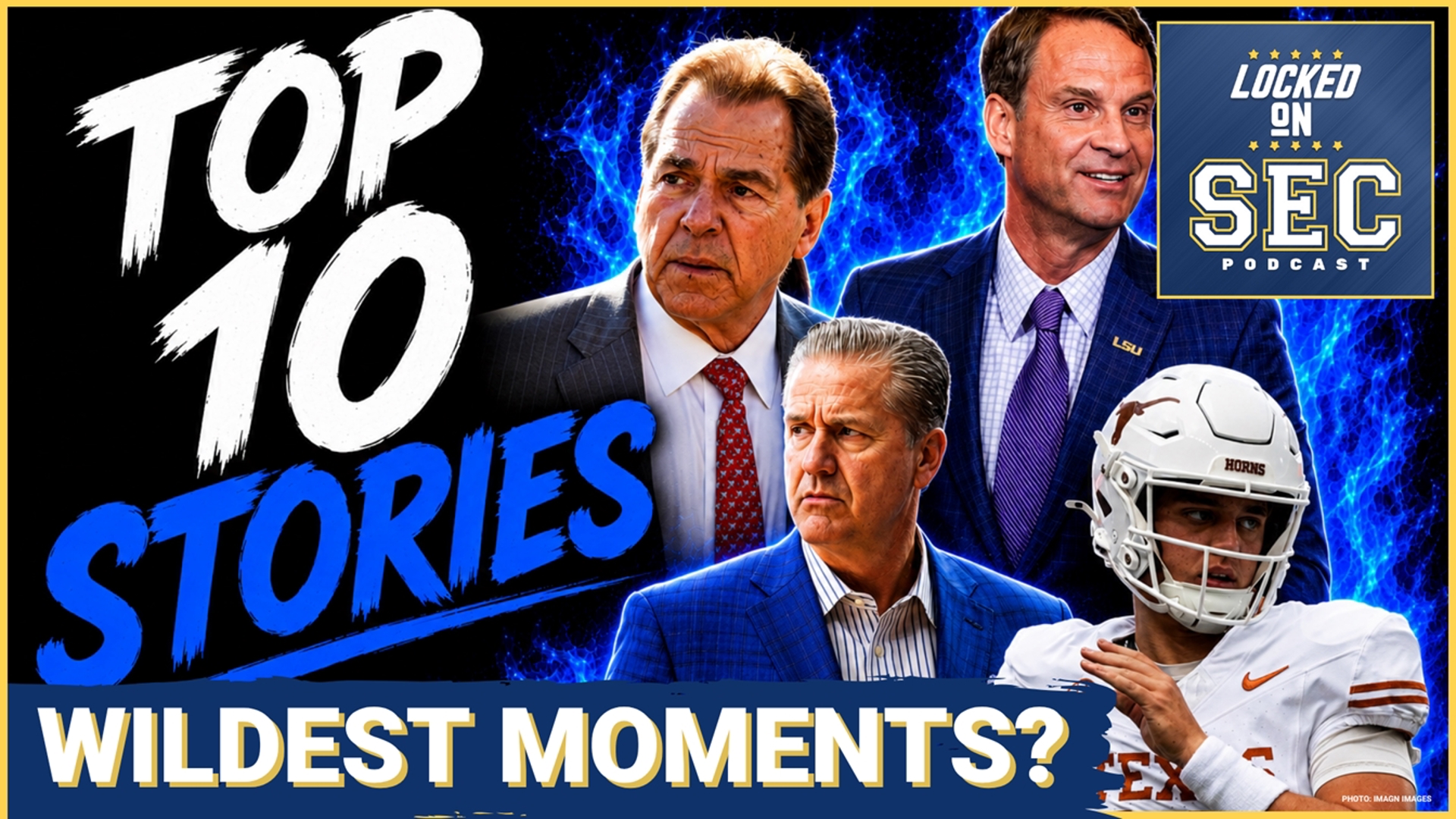SPECIAL: Top 10 SEC Topics in Locked On SEC History | Saban Retiring ...
