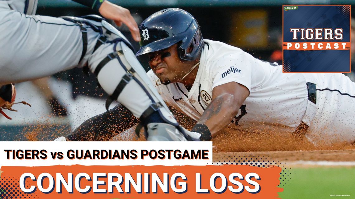 TIGERS POSTCAST: HUGE LOSS! Detroit Tigers LOSE To Cleveland Guardians ...