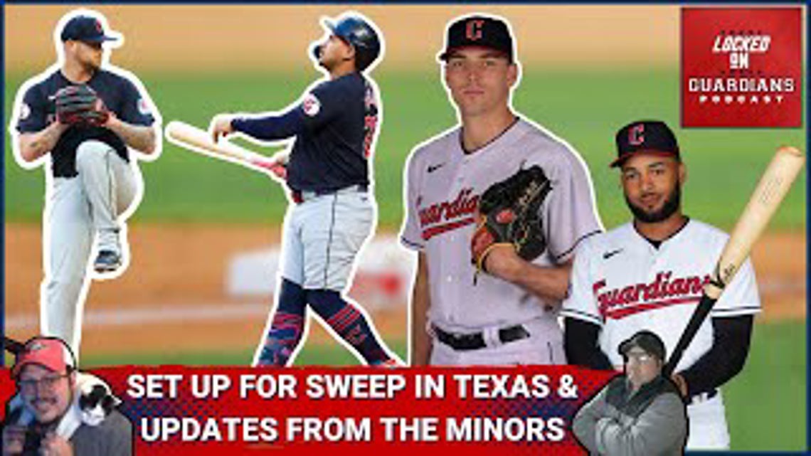 Guardians Set Up For a Sweep in Texas, and Minor League Updates on ...