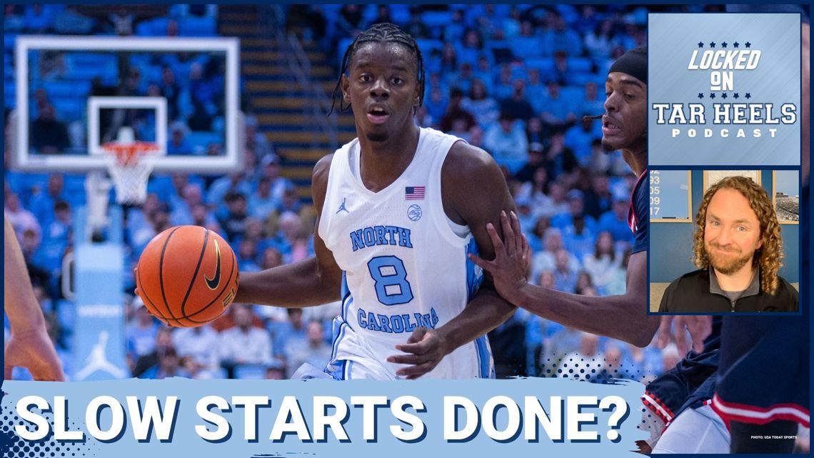 BREAKTHROUGH: Caleb Wilson TRANSFORMS Carolina's 1st Half Woes ...