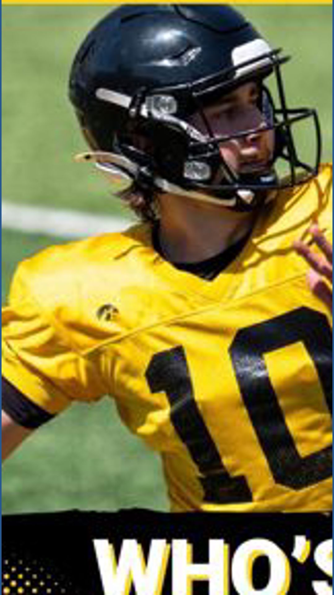 NO FRONT RUNNER? Hawkeyes Quarterback Race INTENSIFIES— Jeremy ...