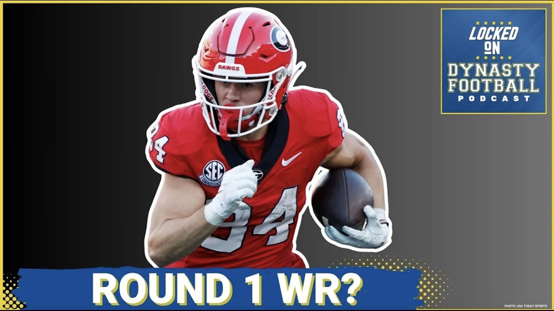 Georgia WR Ladd McConkey Should Be A First Round WR! | firstcoastnews.com