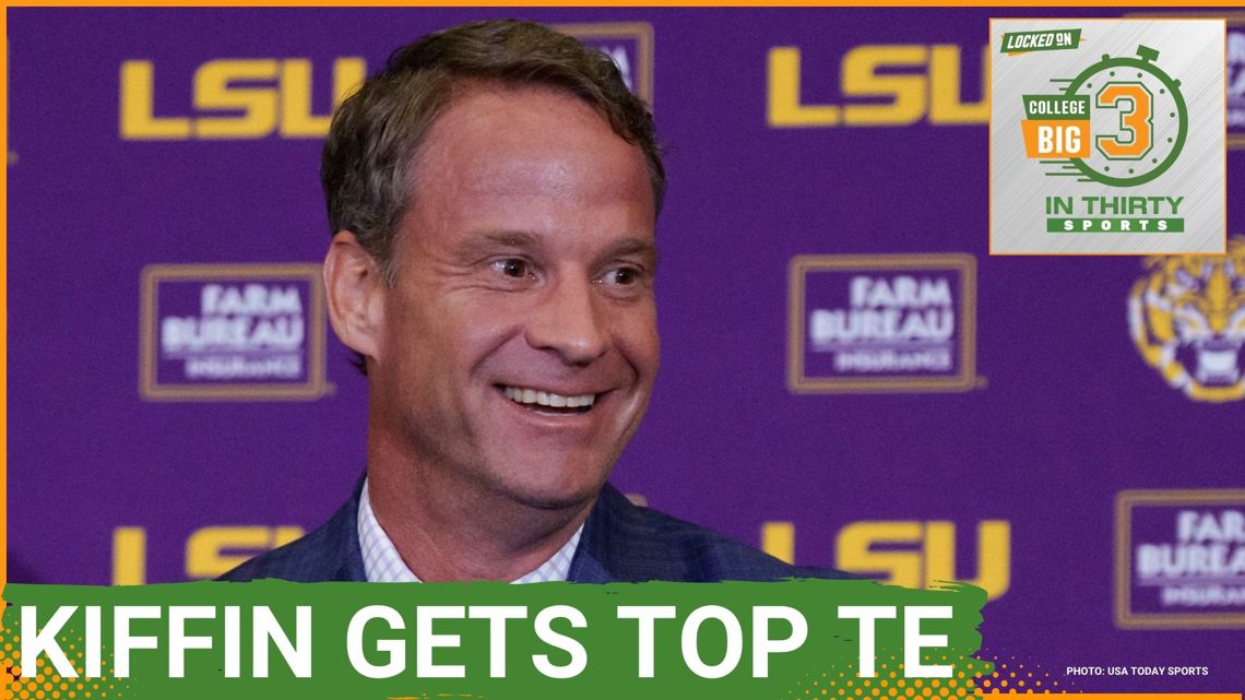 LSU Gets TOP RECRUIT By Landing Elite Tight End | The Big 3 in 30 ...